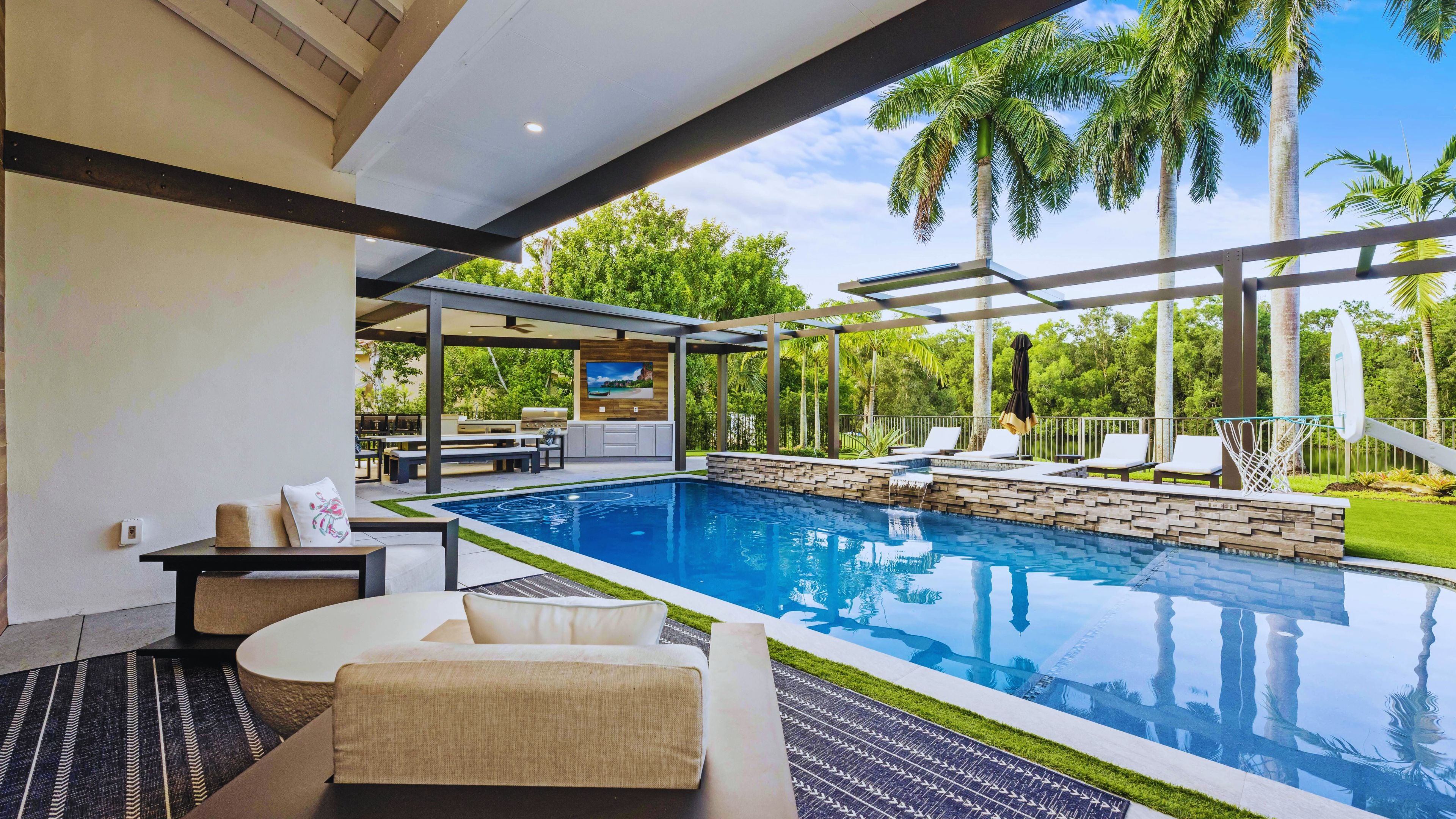 Escape To Backyard Bliss With Our Latest Backyard Renovation In Boca R ...