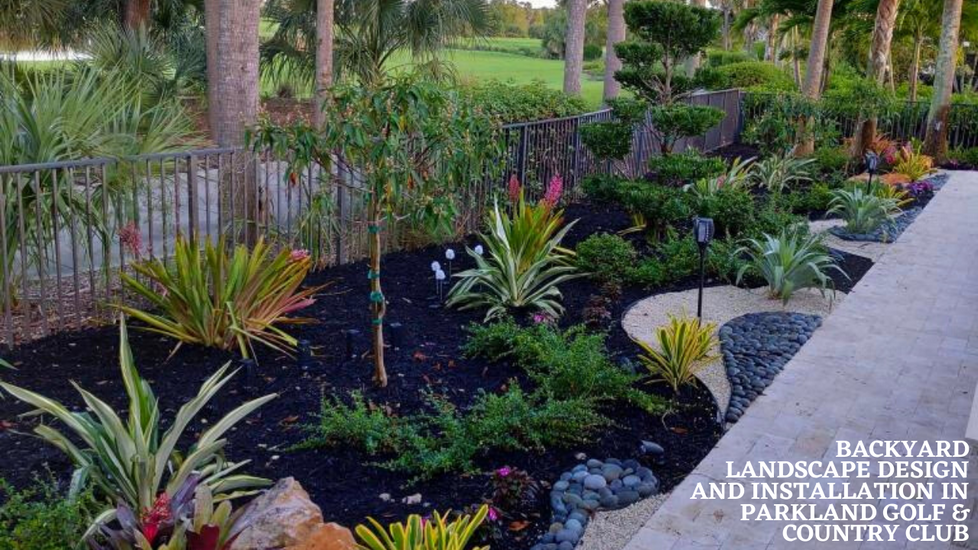 Backyard Landscape Design And Installation In Parkland Golf & Country ...
